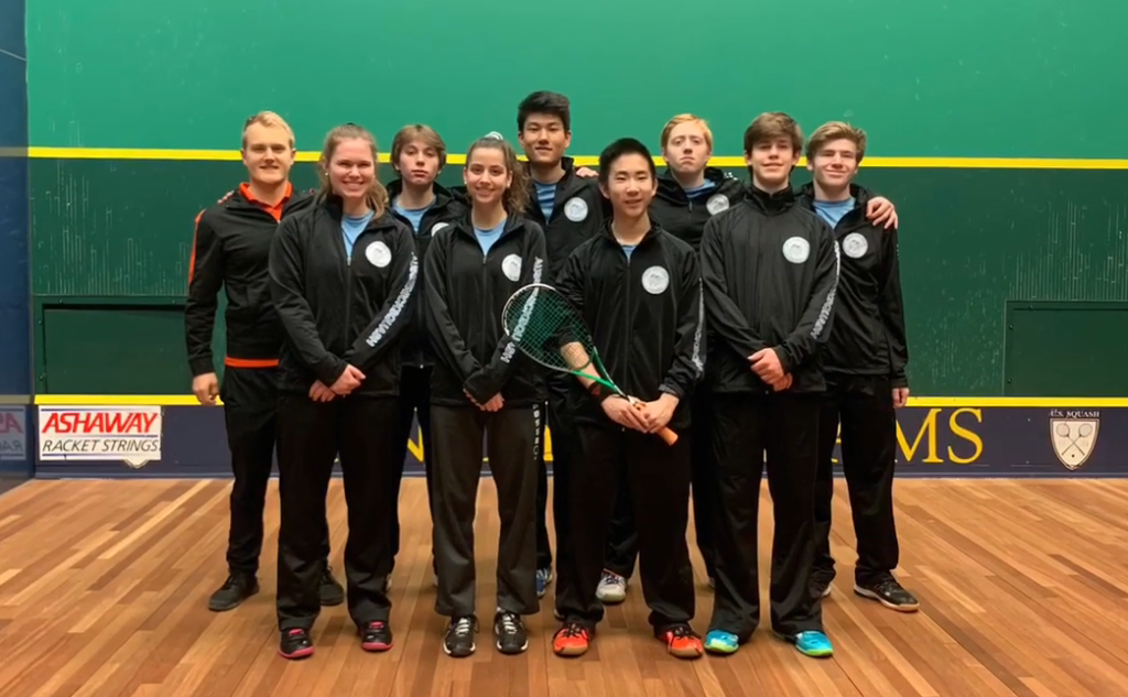 Whitman High School Squash Team 2020 Slideshow - AussieNick Squash