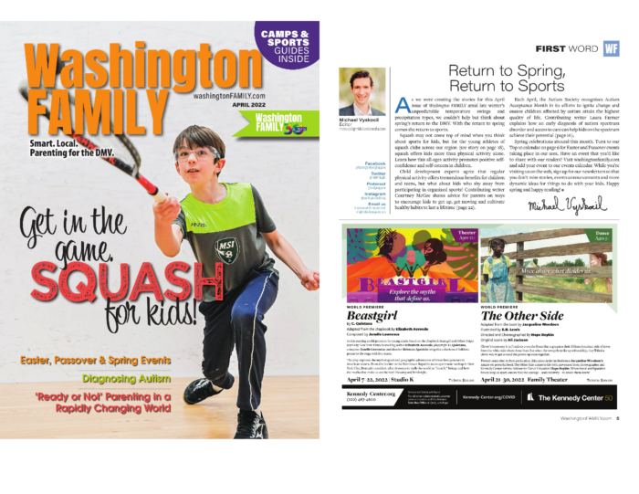 Washington Family Magazine Showcases AussieNick Squash! - AussieNick Squash